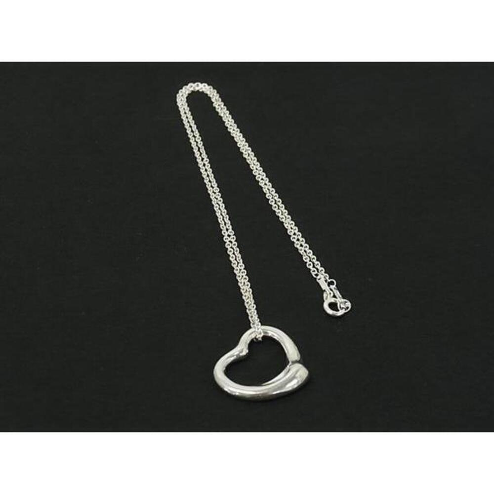 Tiffany & Co. | Bags | Tiffany Co Elsa Peretti Open Heart Necklace ...